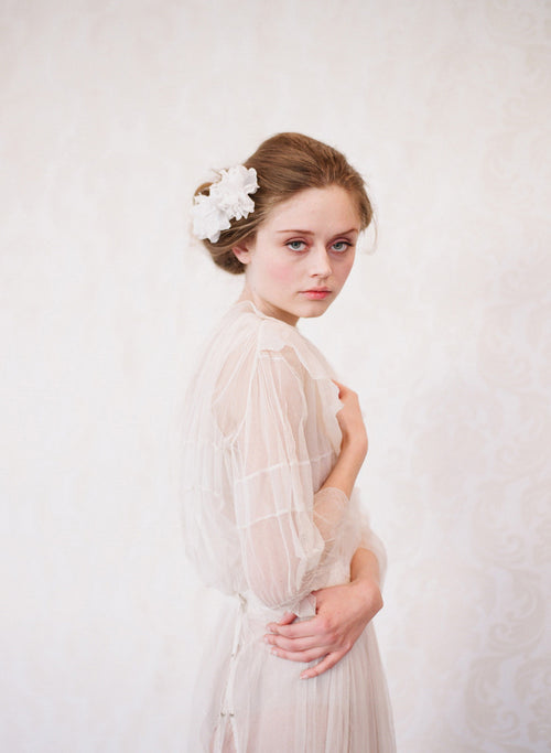 Silk Flowers - handmade silk flowers, bridal hair flowers, wedding flowers