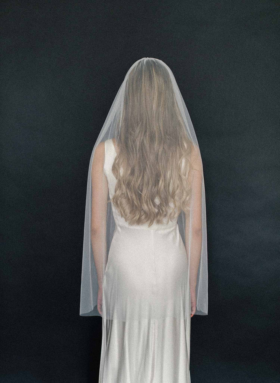 Sheer tulle bridal wedding veil - Gossamer tulle fantasy veil - Style #2003